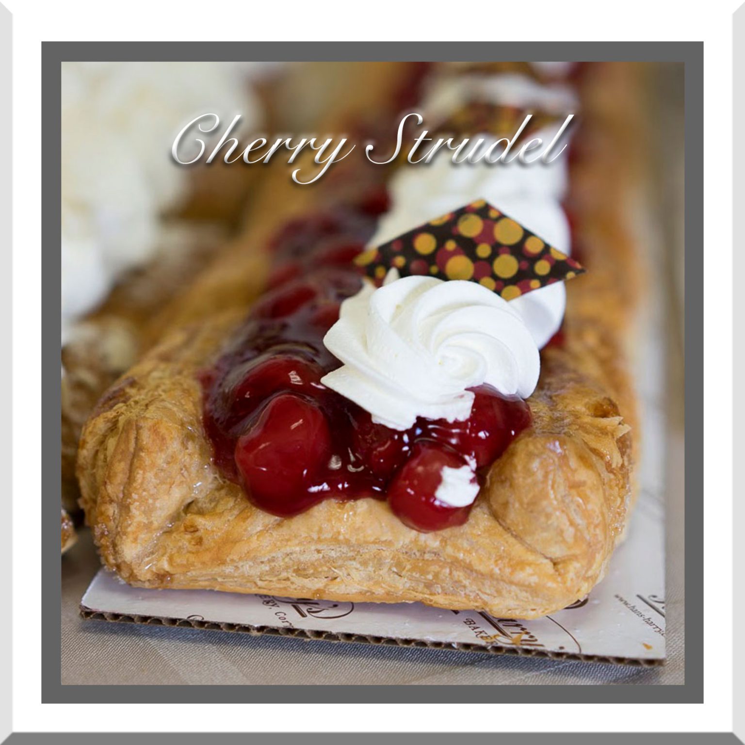 Fresh Fruit Strudel – Hans & Harry's Bakery
