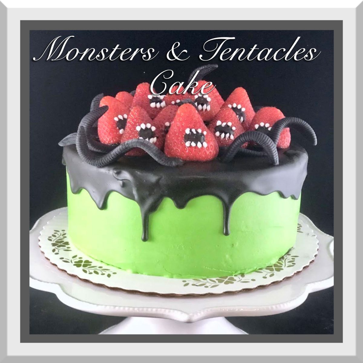 HLWN Cake #1: Monsters & Tentacles – Hans & Harry's Bakery